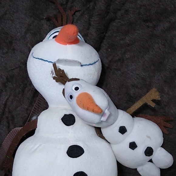 Accessories | Olaf Mini Backpack With Free Plush | Poshmark